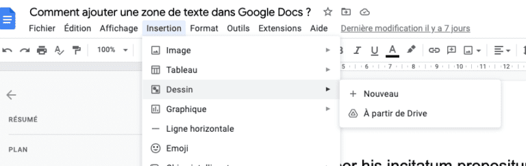 Comment ajouter une zone de texte dans Google Docs - Tout Sur Google Comment ajouter une zone de texte dans Google Docs - Tout Sur Google