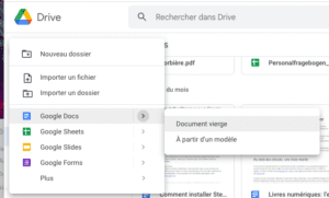 Comment créer une page de garde sur Google Docs