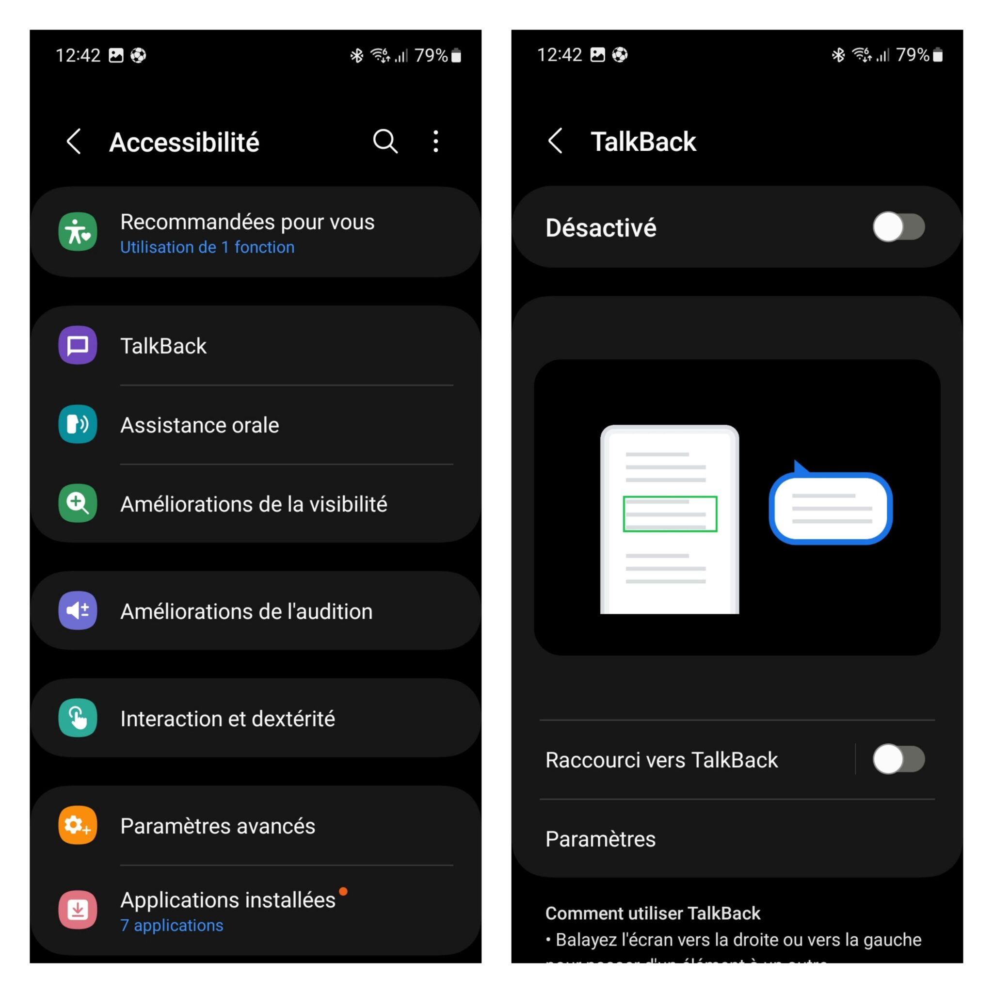 Comment désactiver TalkBack sur Android (Samsung, Xiaomi, Wiko, etc)