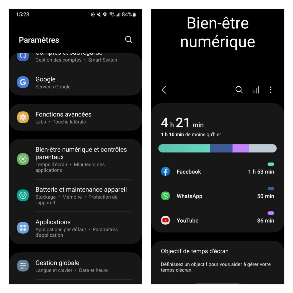 Comment afficher le temps d'écran sur Samsung - Tout Sur Google