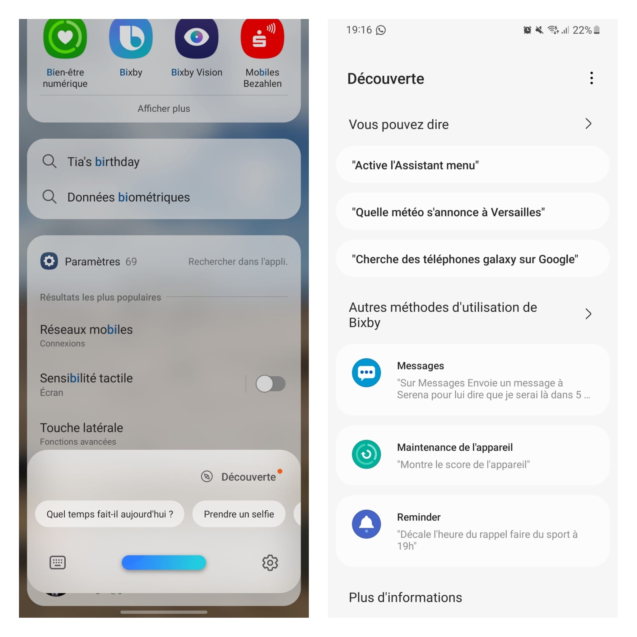 Comment faire une capture d'écran sur Samsung Galaxy S22