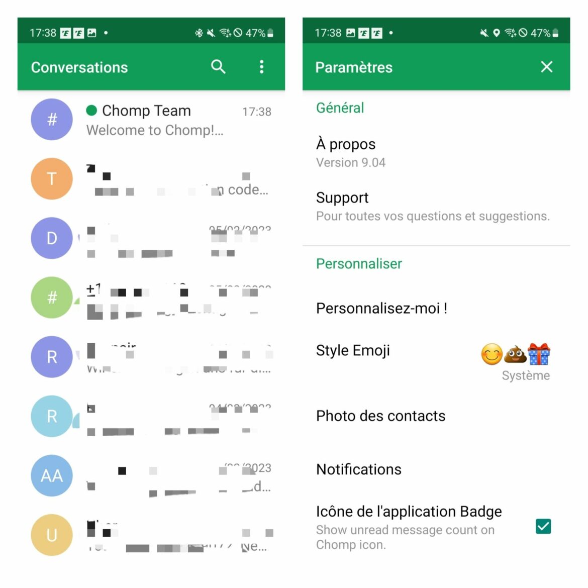 Les meilleures applications SMS sur Android en 2024