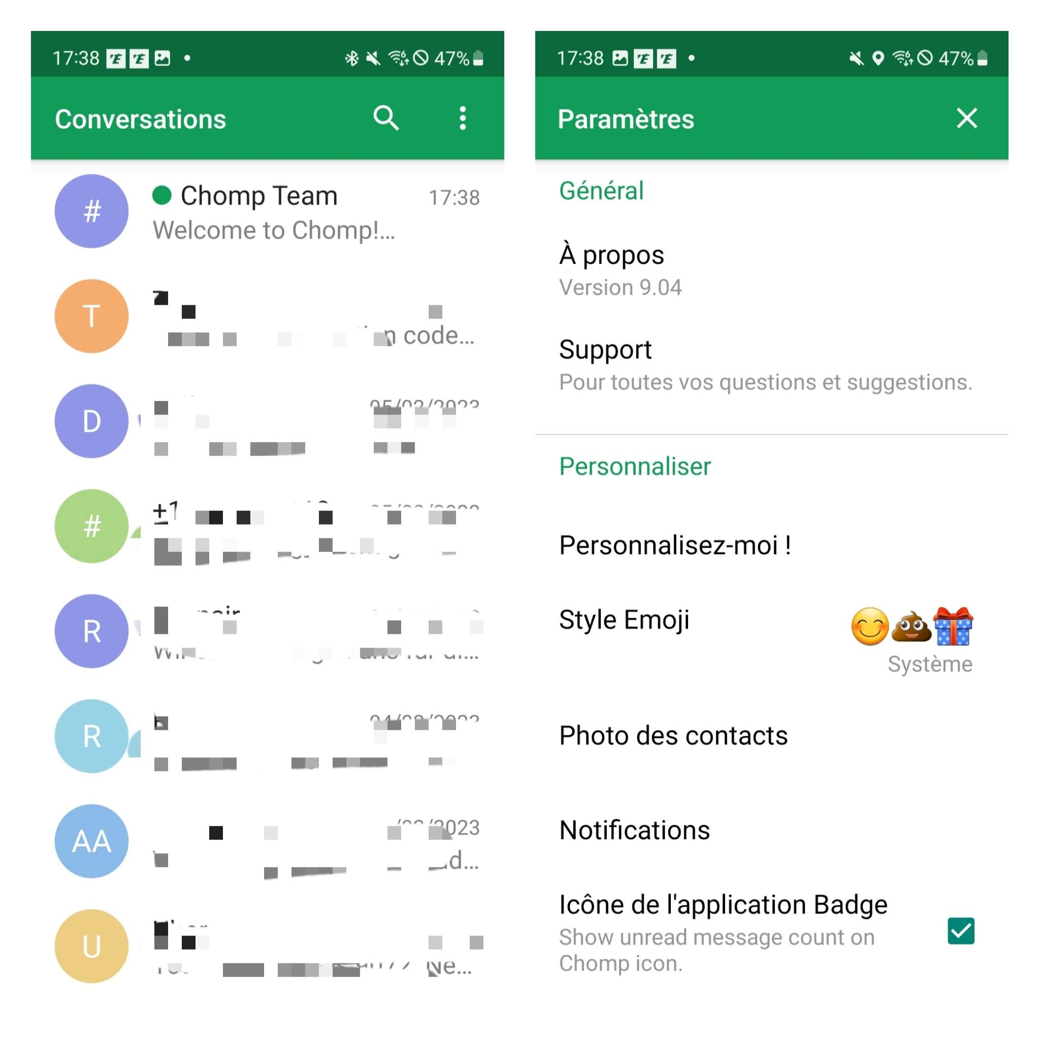 Les meilleures applications SMS sur Android en 2024