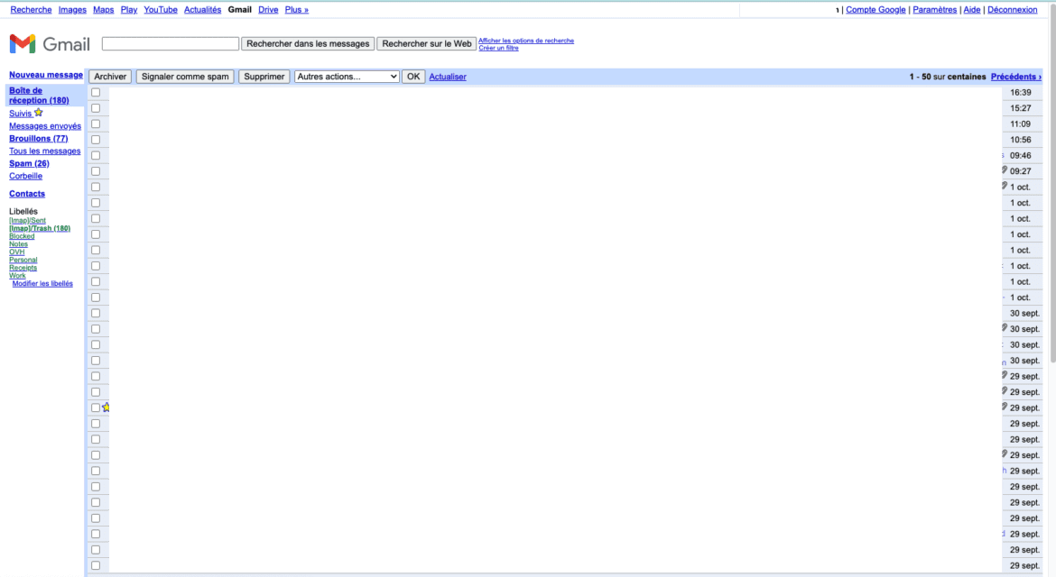 Comment changer votre messagerie Gmail en version HTML ou standard ...