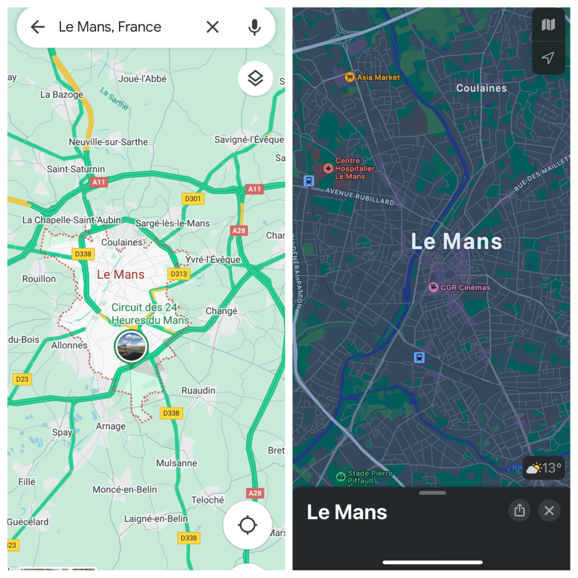 Google Maps : le nouveau design ne plaît pas à tout le monde - Tout Sur ...