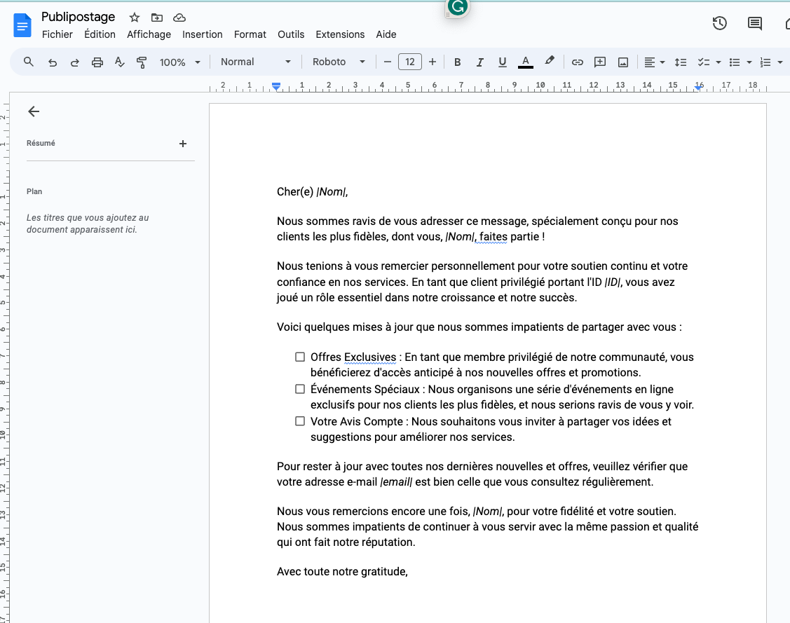 Comment faire un publipostage sur Google Docs - Tout Sur Google Comment faire un publipostage sur Google Docs - Tout Sur Google