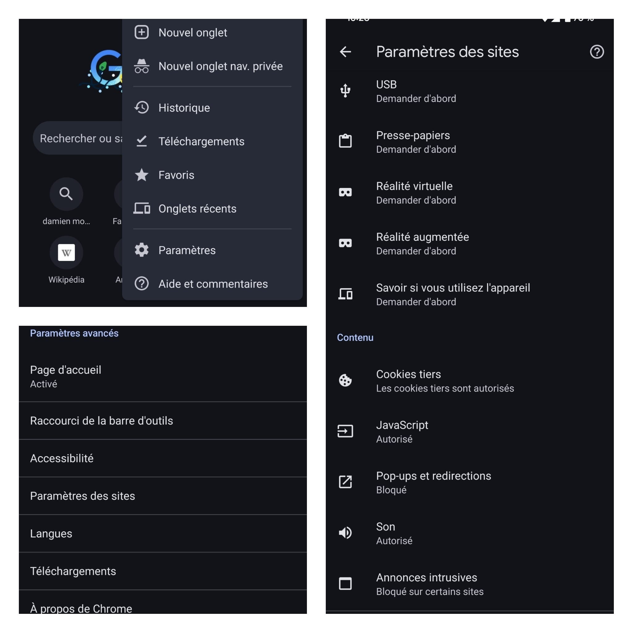 Comment activer Javascript sur Android - Tout Sur Google