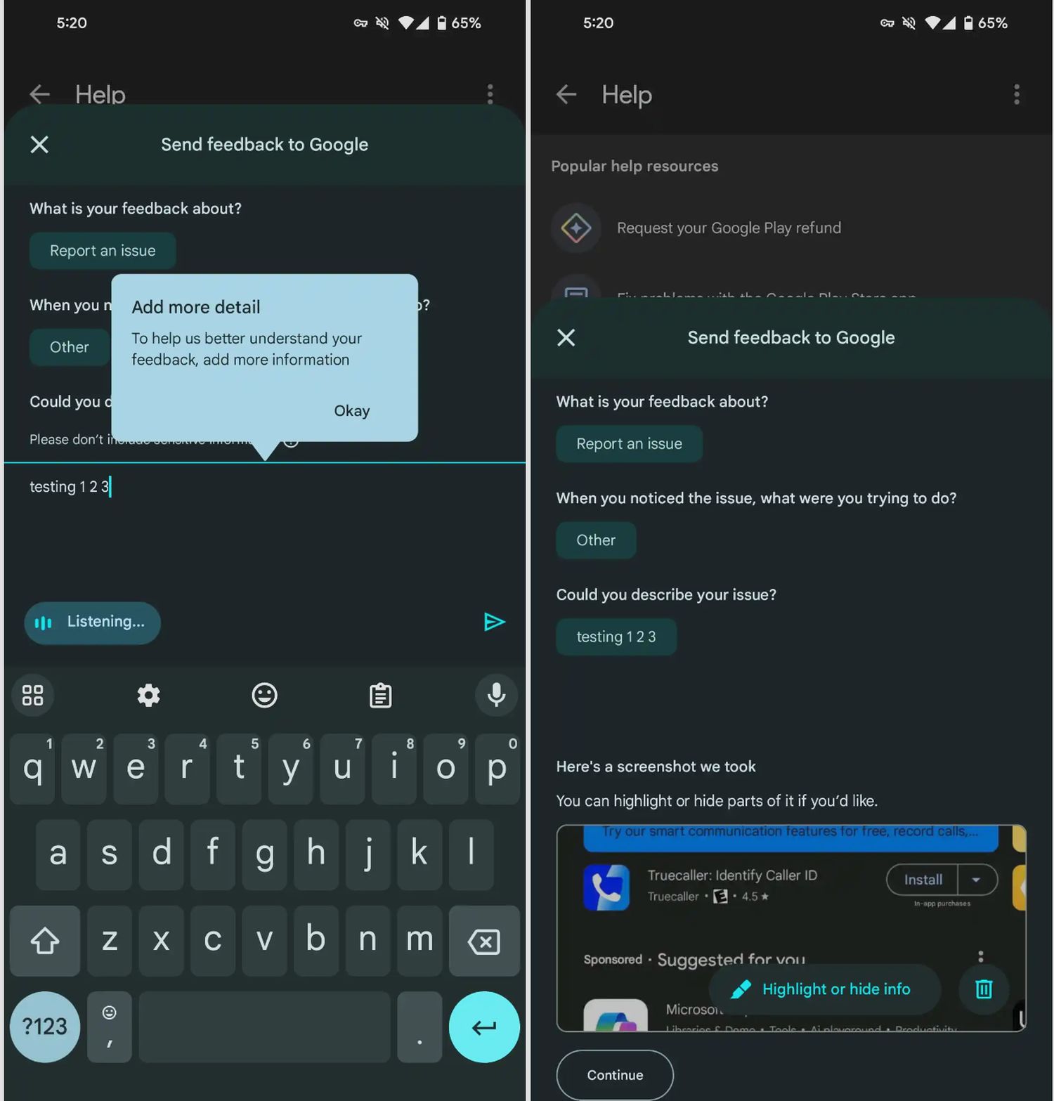 Feedback sur Android : Google repense complètement l'expérience - Tout ...